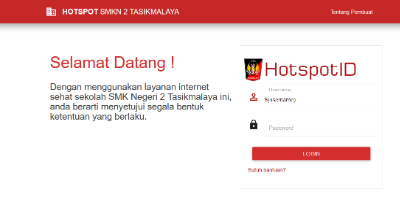 Download Login Page Hotspot Mikrotik Sekolah SMK - Trakteer.id