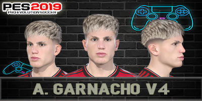 PES 2021 Alejandro Garnacho v4 Face - Trakteer.id