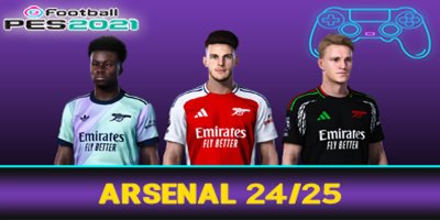 PES 2021 ARSENAL KITS 24-25 - Trakteer.id