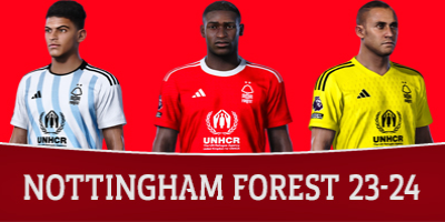 [PES 2021] NOTTINGHAM FOREST KITS 23-24 - Trakteer.id