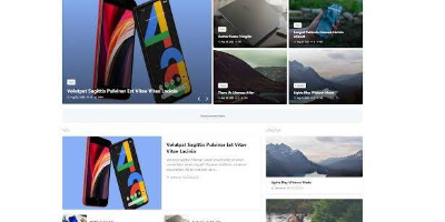 Template Blogger Premium | Jettheme Newspaper - Trakteer.id