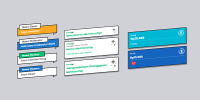 [CSS] SkewFold Youtube Livechat - Trakteer.id