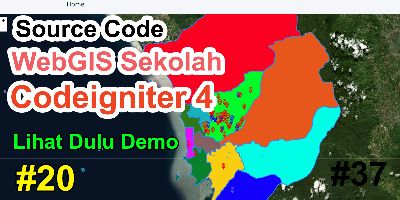 WEB GIS Sekolah Codeigniter 4 Source Code - Trakteer.id